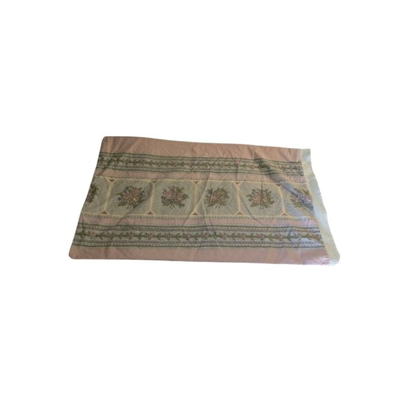 Vintage | Bedding | Vintage 7s Louis Nichole Pink Floral Standard ...